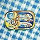 Tin of Sardines Giclee Print - Key and Sea Creative | Art.com