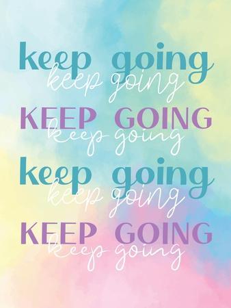 'Keep Going' Art Print - Kimberly Allen | Art.com