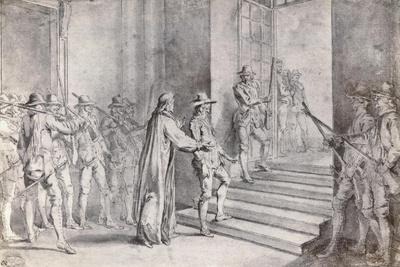 King Charles I Being Escorted by Soldiers to His Execution Giclee Print ...