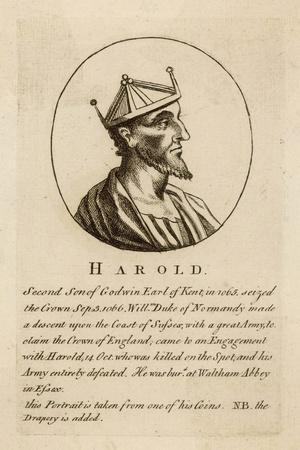 King Harold II Reigned for 9 Months in 1066 Killed at the Battle of ...