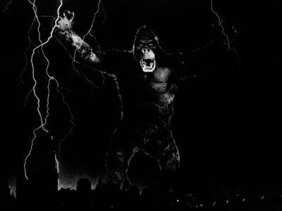 King Kong 1933 Colorized Poster