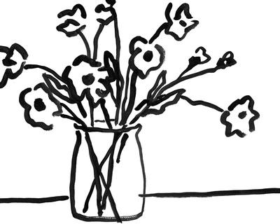 Floral Tousle Giclee Print - Kristine Hegre | Art.com