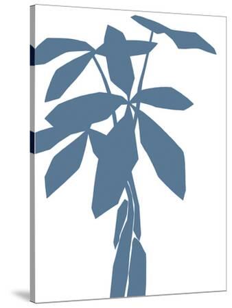 'Leaf Likeness - Money Plant' Stretched Canvas Print - Kristine Hegre ...