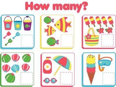 'Counting Educational Children Game. Study Math, Numbers, Addition ...