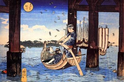 'Ferryman' Giclee Print - Kuniyoshi Utagawa | Art.com