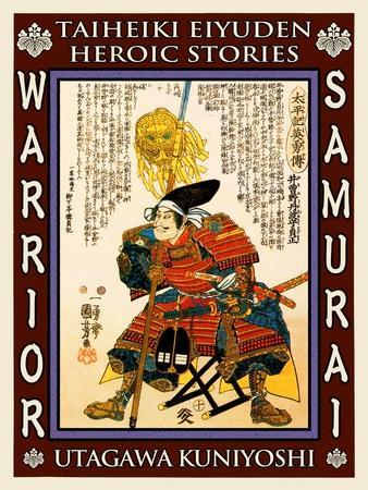 'Samurai Isono Kazumasa' Giclee Print - Kuniyoshi Utagawa | Art.com