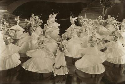 'Ladies Dancing with Violins' Art Print | Art.com