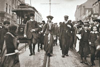 'Lady Constance Lytton, British suffragette, Newcastle, 9 October 1909 ...