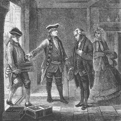 'Landgrave William IX and Anselm Rothschild' Giclee Print | Art.com