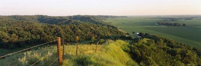 'Landscape at a Hillside, Loess Hills, Iowa, USA' Photographic Print ...