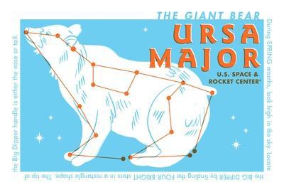 Drawings in the Stars Collection - Ursa Major, The Giant Bear ...