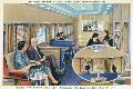 'Interior View of Chicago and Northwestern Line Streamliner 400 Train ...