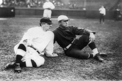 'John McGraw, NY Giants, Fred Tenney, Boston Rustlers, Baseball Photo ...