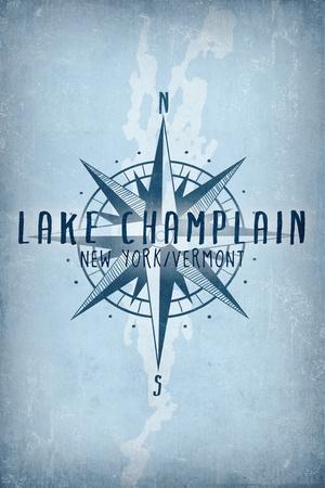 'Lake Champlain, New York - Lake Essentials - Lake & Compass - Lantern ...