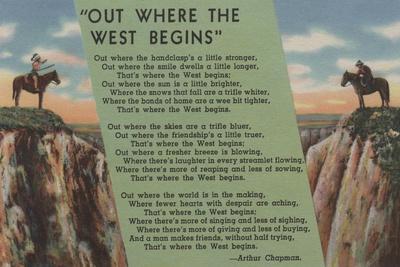 'Northwest Indians "Out Where the West Begins" Poem - Northwest USA ...