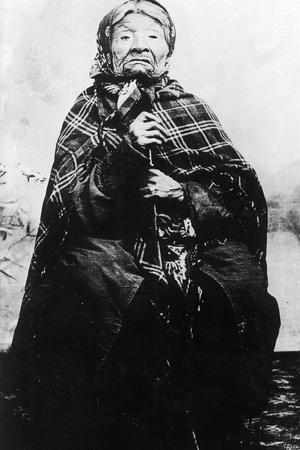 'Portrait of Princess Angeline, Native - Nez Perce, ID' Art Print ...