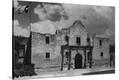 San Antonio, Texas - The Alamo Stretched Canvas Print - Lantern Press ...