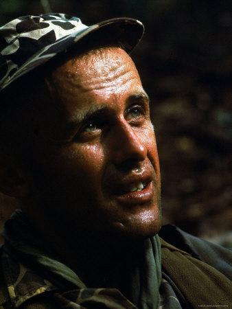 'US Special Forces Captain Vernon Gillespie in Combat' Photographic ...