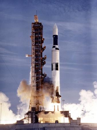 Large Poster Apollo Rocket Stages