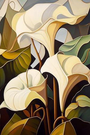'Anthurium Flowers' Art Print - Lea Faucher | Art.com