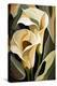 'Calla Lilies' Art Print - Lea Faucher | Art.com