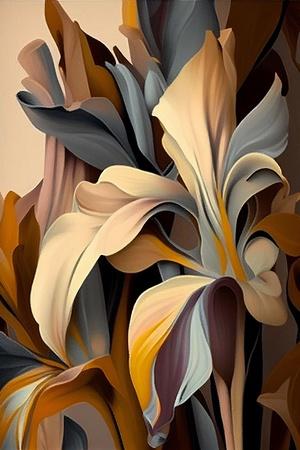 'Wild Irises' Art Print - Lea Faucher | Art.com