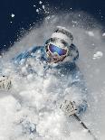 'Skier in deep powder at Alta, Utah' Photographic Print - Lee Cohen ...
