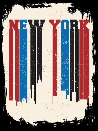 'New York City Concept. Logo. Label. T-Shirt Design. Nyc. Creative ...