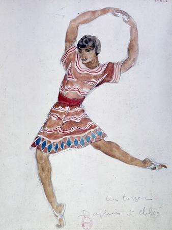 Bakst Costume for “Daphnis and Chloé” by Michel Fokine, 1912. Giclee ...