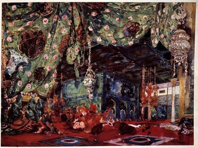 'Scenography by Leon Bakst (1866-1924), Russian Painter and Decorator ...