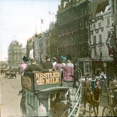 'Coronation of King Edward VII of England (1841-1910), the Strand ...