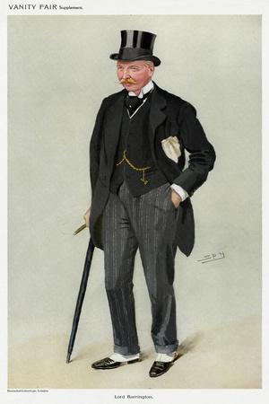 'Lord Barrington, Vanity Fair' Art Print - Leslie Ward | Art.com