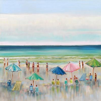 Beach Goers Art Print - Libby Smart | Art.com