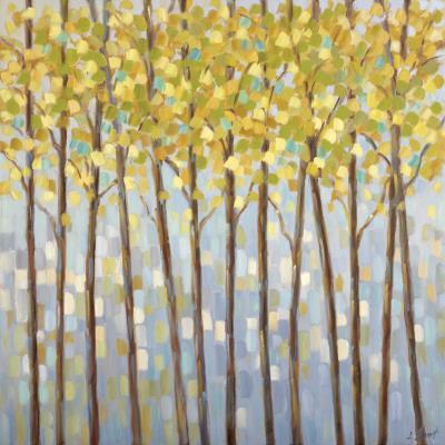 'Glistening Tree Tops' Art Print - Libby Smart | Art.com