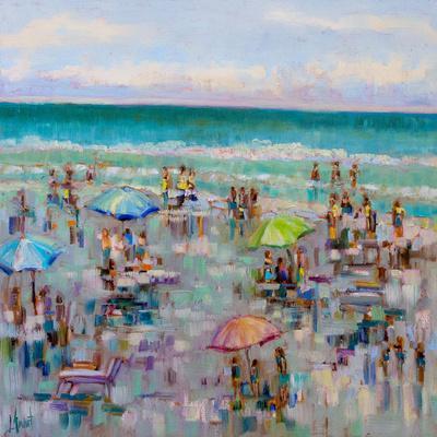 'On the Beach' Art Print - Libby Smart | Art.com