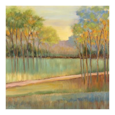 'Road Through Blue Fields' Giclee Print - Libby Smart | Art.com