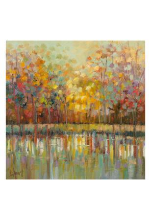 'Seasonal Trees' Art Print - Libby Smart | Art.com