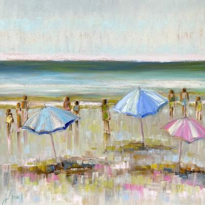 'Three Umbrellas' Art Print - Libby Smart | Art.com