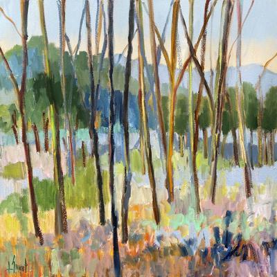 'Through Colorful Trees' Art Print - Libby Smart | Art.com