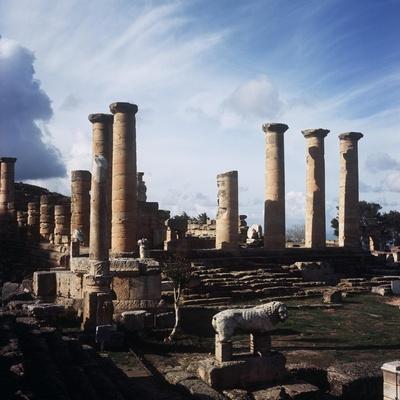 Libya, Shahhat, Sanctuary of Apollo at Cyrene Archaeological Site ...
