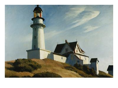 Edward Hopper Lighthouse At Two Lights | Shelly Lighting