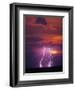 'Lightning Storm at Sunset' Photographic Print - Jim Zuckerman | Art.com