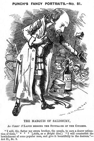 'Robert Marq. Salisbury' Art Print - Linley Sambourne | Art.com