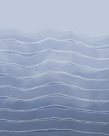 'Calm Waves - Ebb' Giclee Print - Lisa McCandless | Art.com