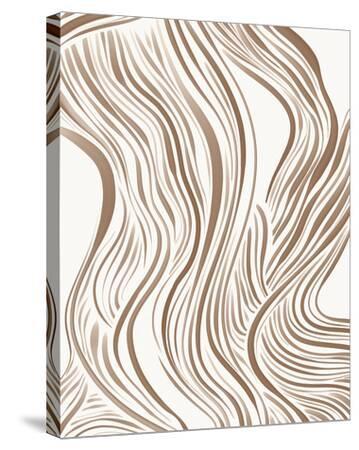 'Dusky Waves - Flow' Stretched Canvas Print - Lisa McCandless | Art.com