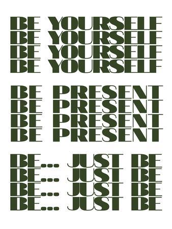 'Just Be' Giclee Print - Lisa McCandless | Art.com