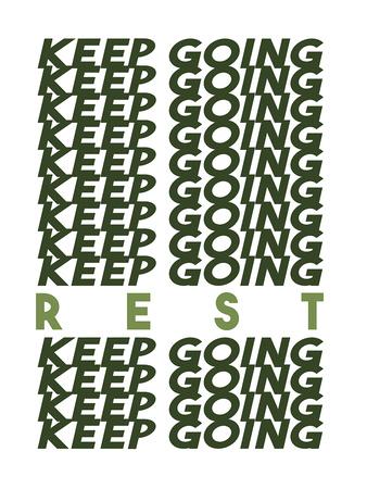 'Keep Going' Giclee Print - Lisa McCandless | Art.com