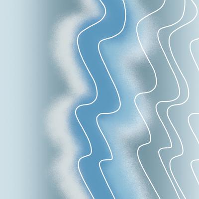 'Minimal Wave - Curve' Giclee Print - Lisa McCandless | Art.com