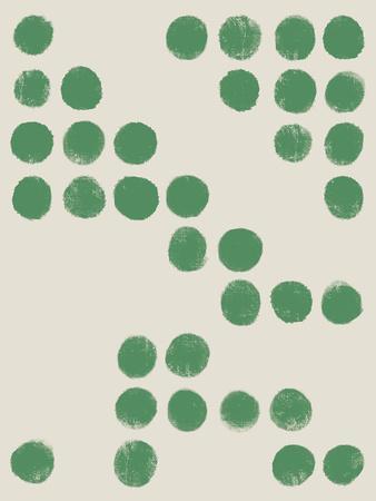 'Playful Geometry - Dots' Giclee Print - Lisa McCandless | Art.com