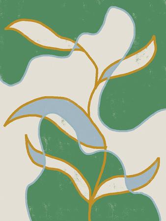 'Playful Geometry - Petals' Giclee Print - Lisa McCandless | Art.com